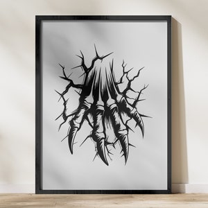 Dragon Claw Marks Scratches Vector Art, Svg, Ai, Eps, Png, Dxf Files ...