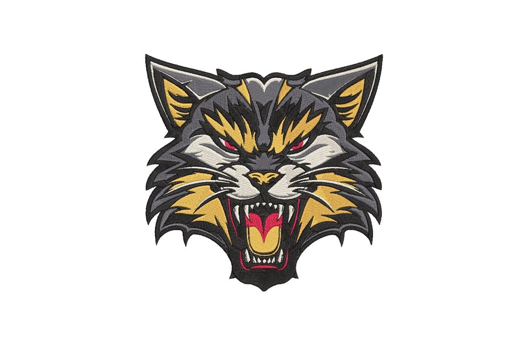 Bobcat Embroidery Design, Bobcat Face Embroidery, Instant Download ...