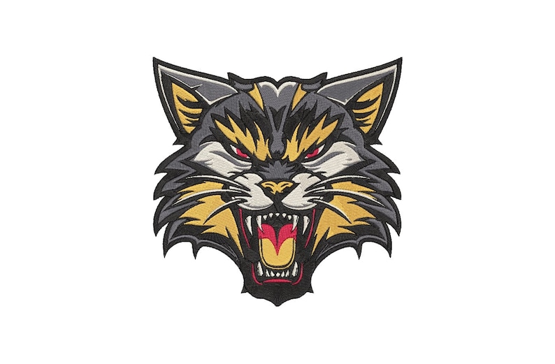 Bobcat Embroidery Design, Bobcat Face Embroidery, Instant Download ...