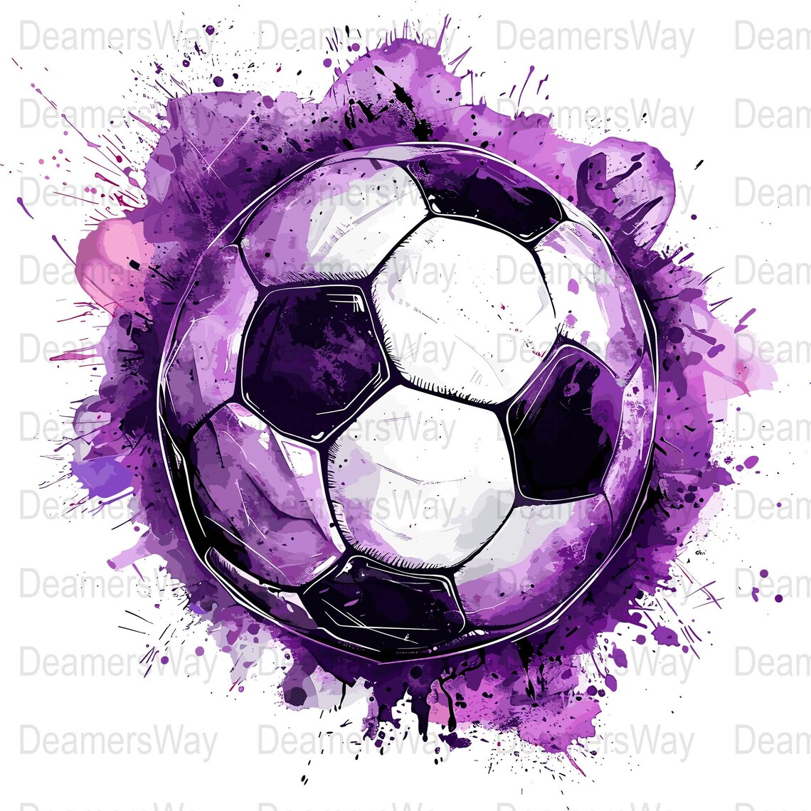 Colorful Soccer Ball Clipart Bundle: 10 High-quality Transparent Png ...