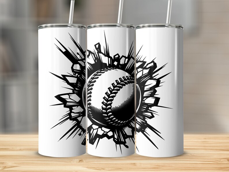 Baseball Smash Wall Art Digital Download, Baseball Silhouette Clipart ...