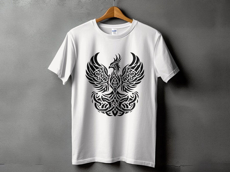 Celtic Style Phoenix, Svg, Digital Download for Cricut, Silhouette ...