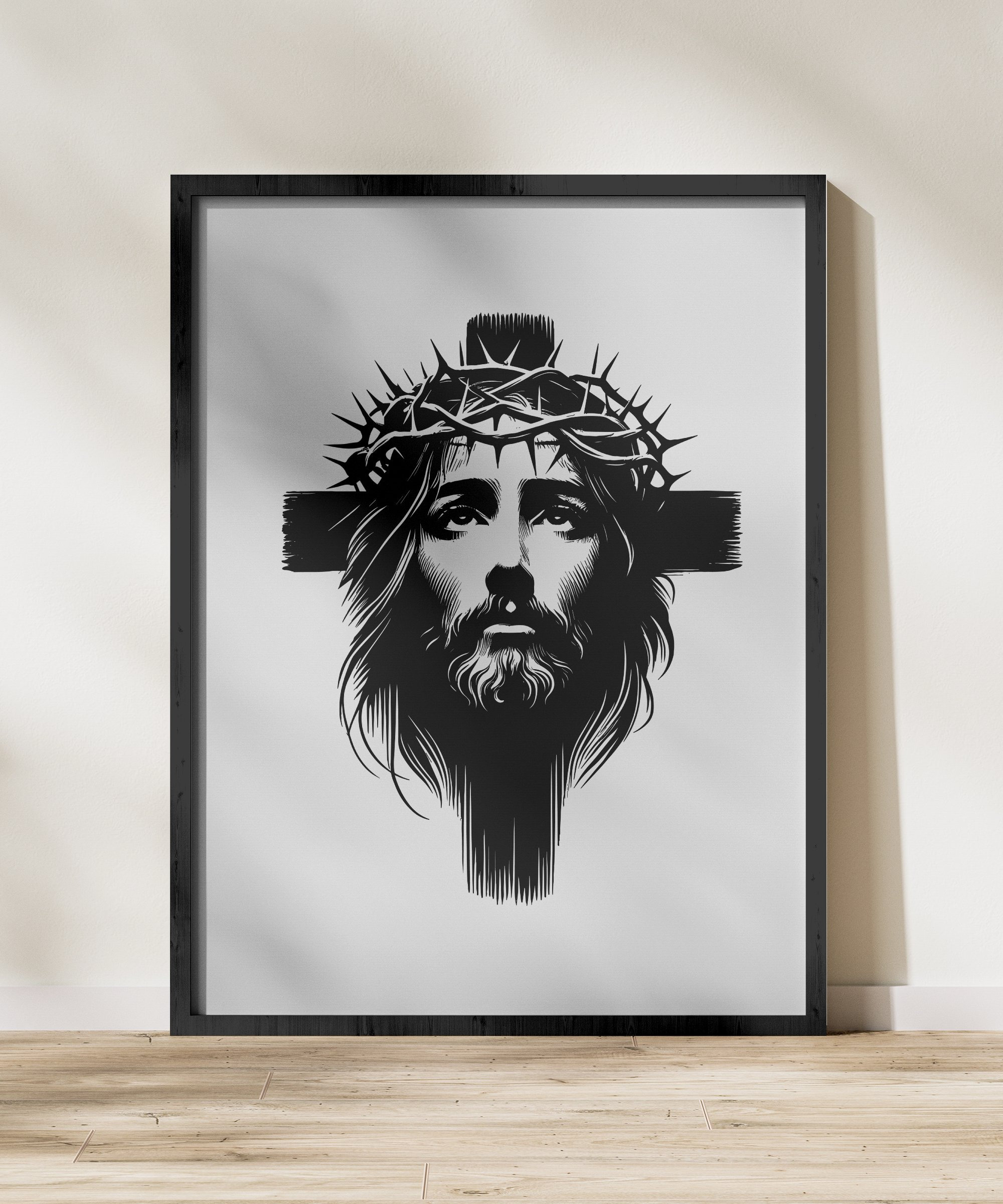 Jesus Christ Crown of Thorns Vector Illustration, Svg, Ai, Eps, Png ...