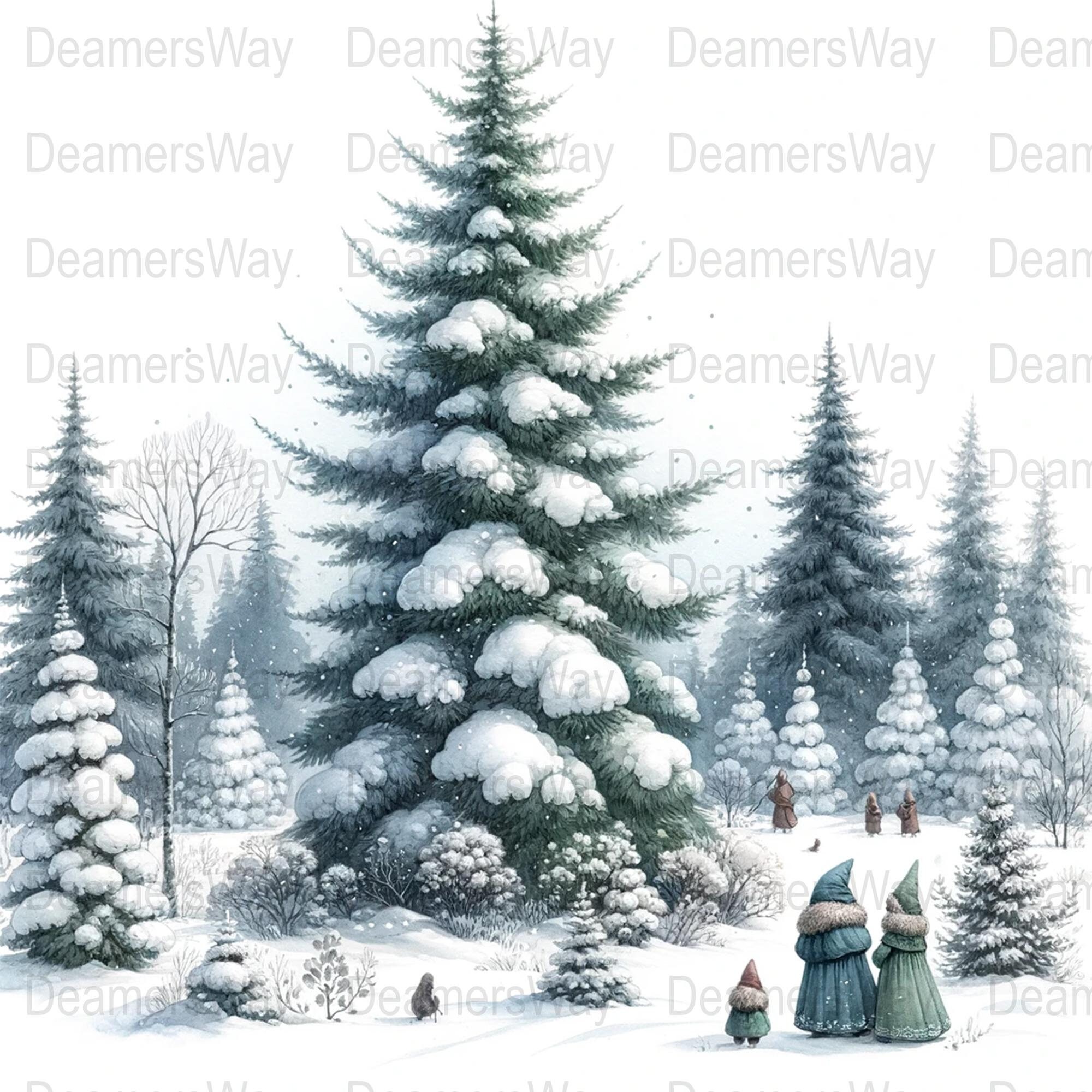 Christmas Gnome Clipart Bundle: 10 High-quality Transparent Png and Jpg ...