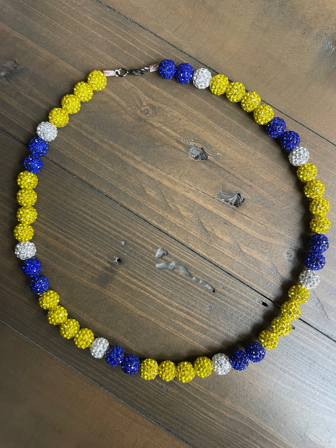 Savannah Bananas Rhinestone Necklace - Etsy