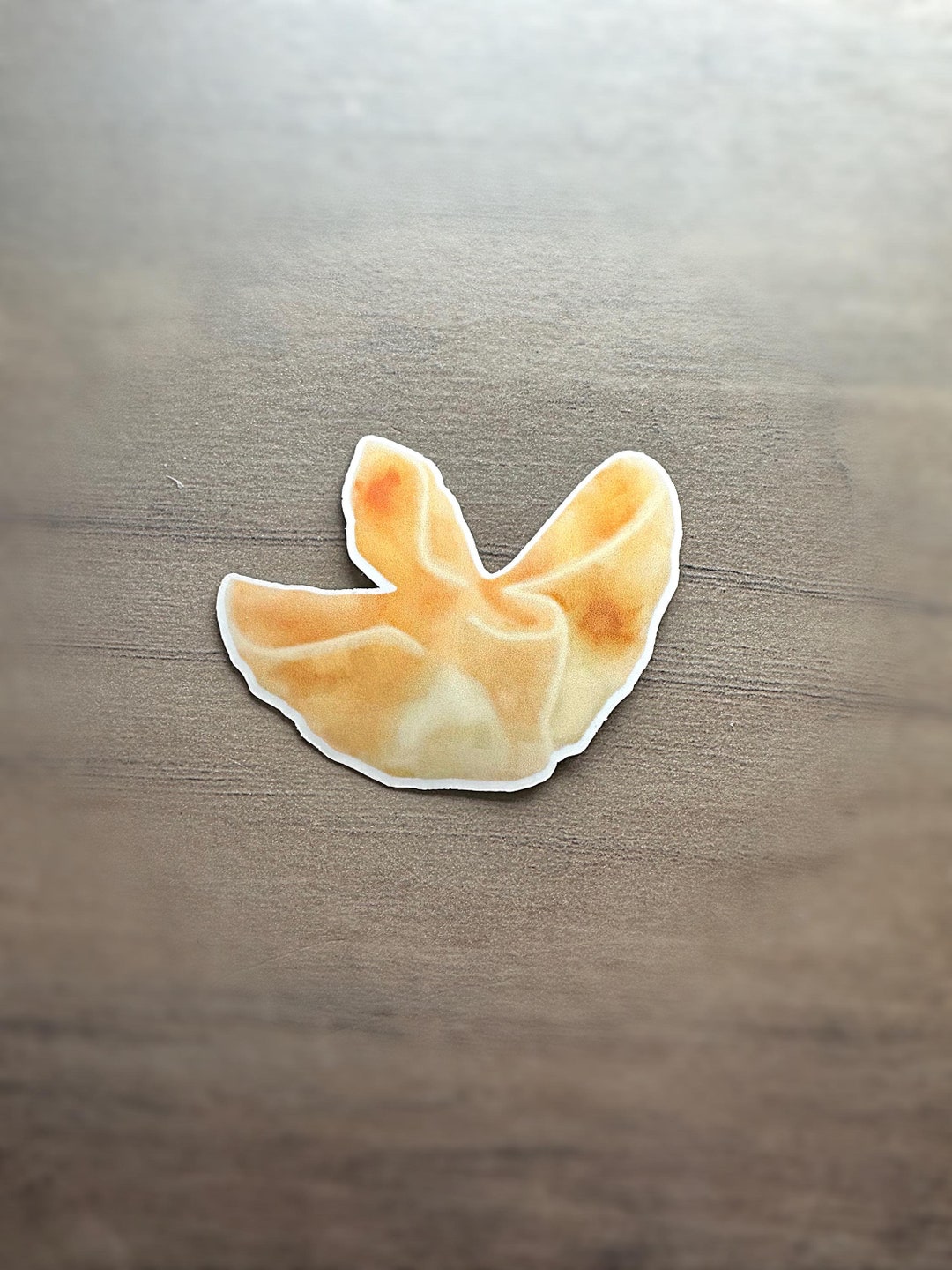 Crab Rangoon Sticker | Emotional Support Carb Sticker | Food Sticker ...