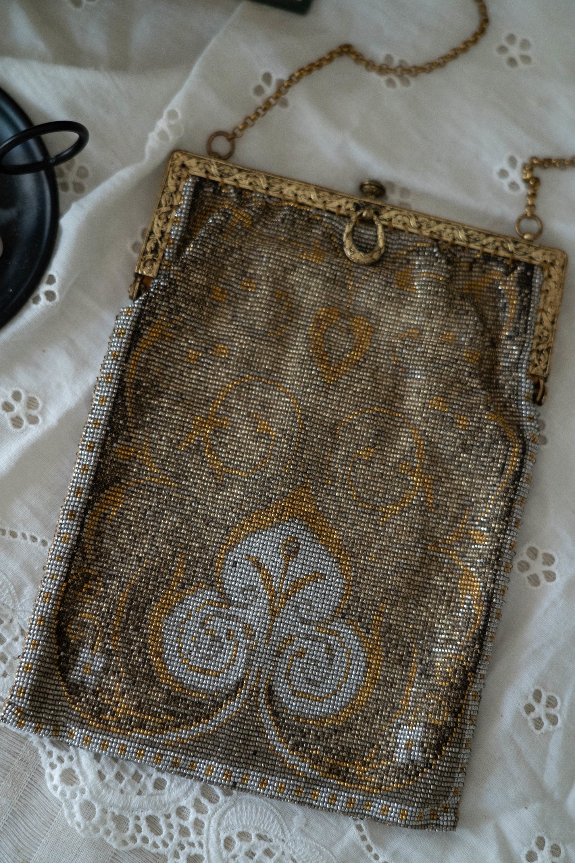 Antique 1910s/20s Art Nouveau Micro Beaded Purse Vintage Party - Etsy