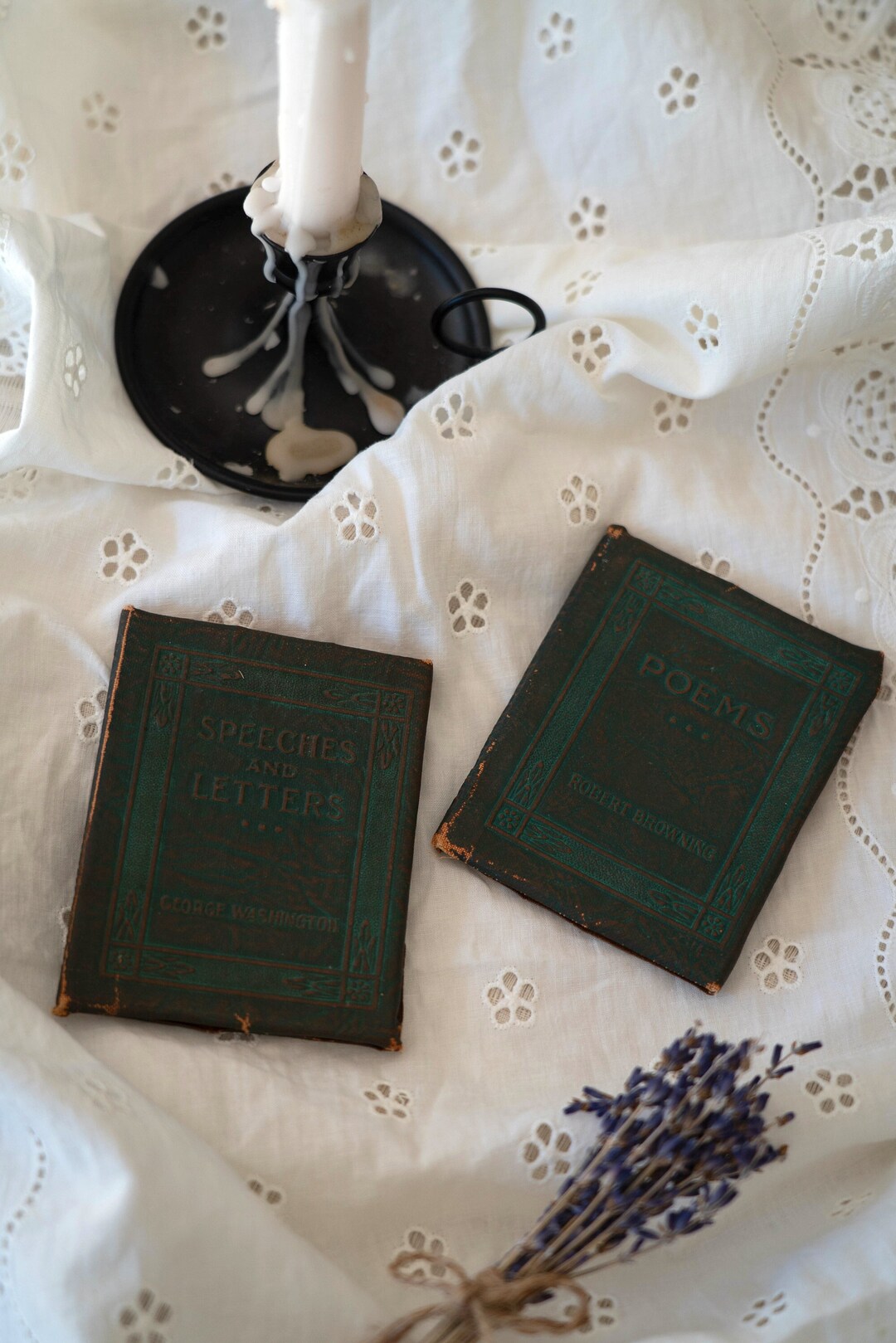 Vintage 1920s Little Leather Library Book Poems by Robert Browning Home ...