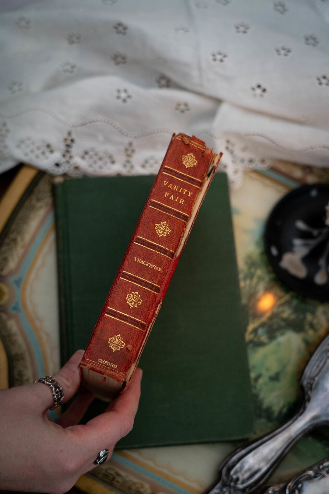 Vintage Illustrated Book Vanity Fair by Thackeray Collectible Book ...