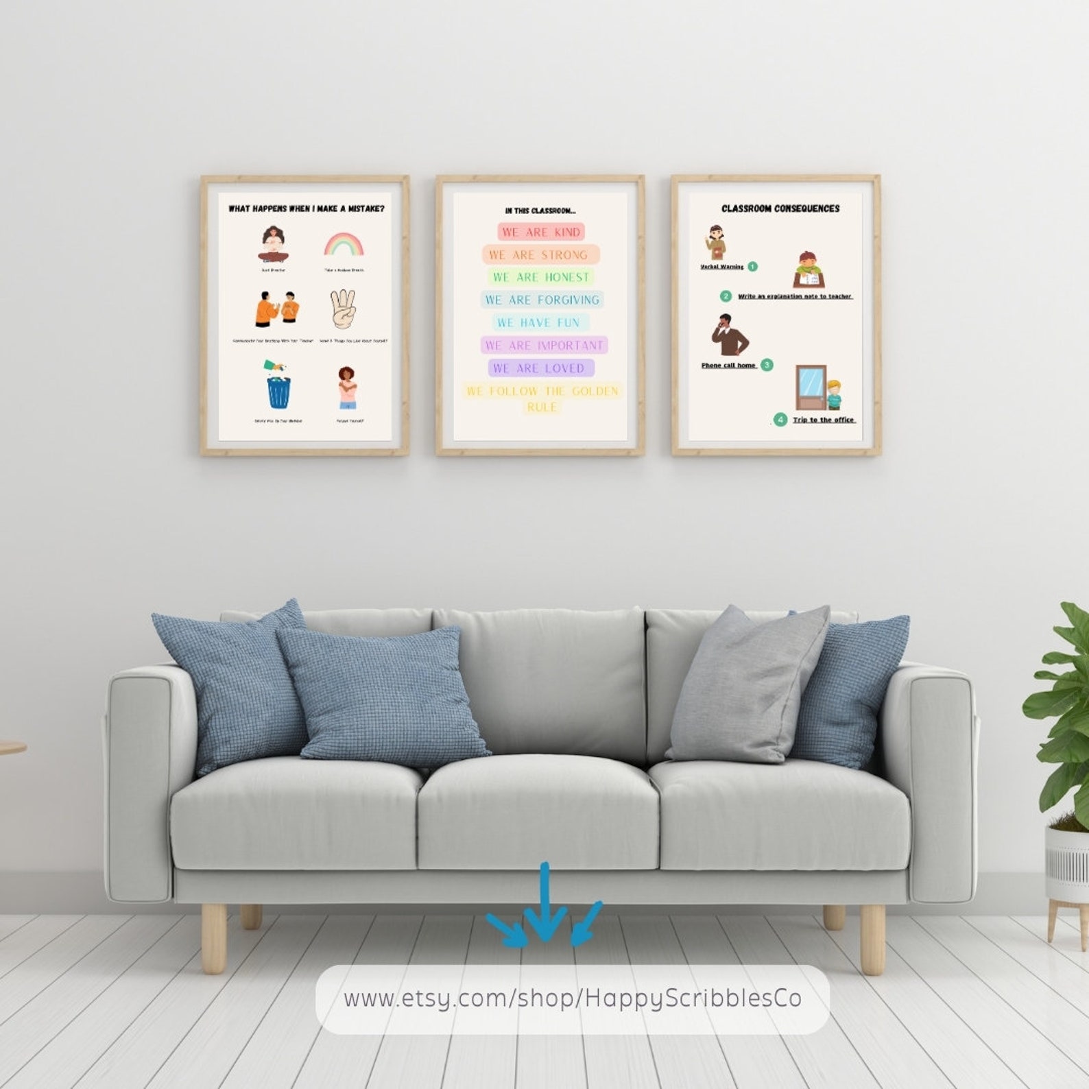 Self Regulation Poster - Emotion Wheel, Elementary Poster, Therapy ...