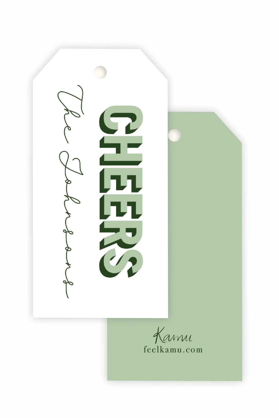Cheers Gift Tags - Etsy