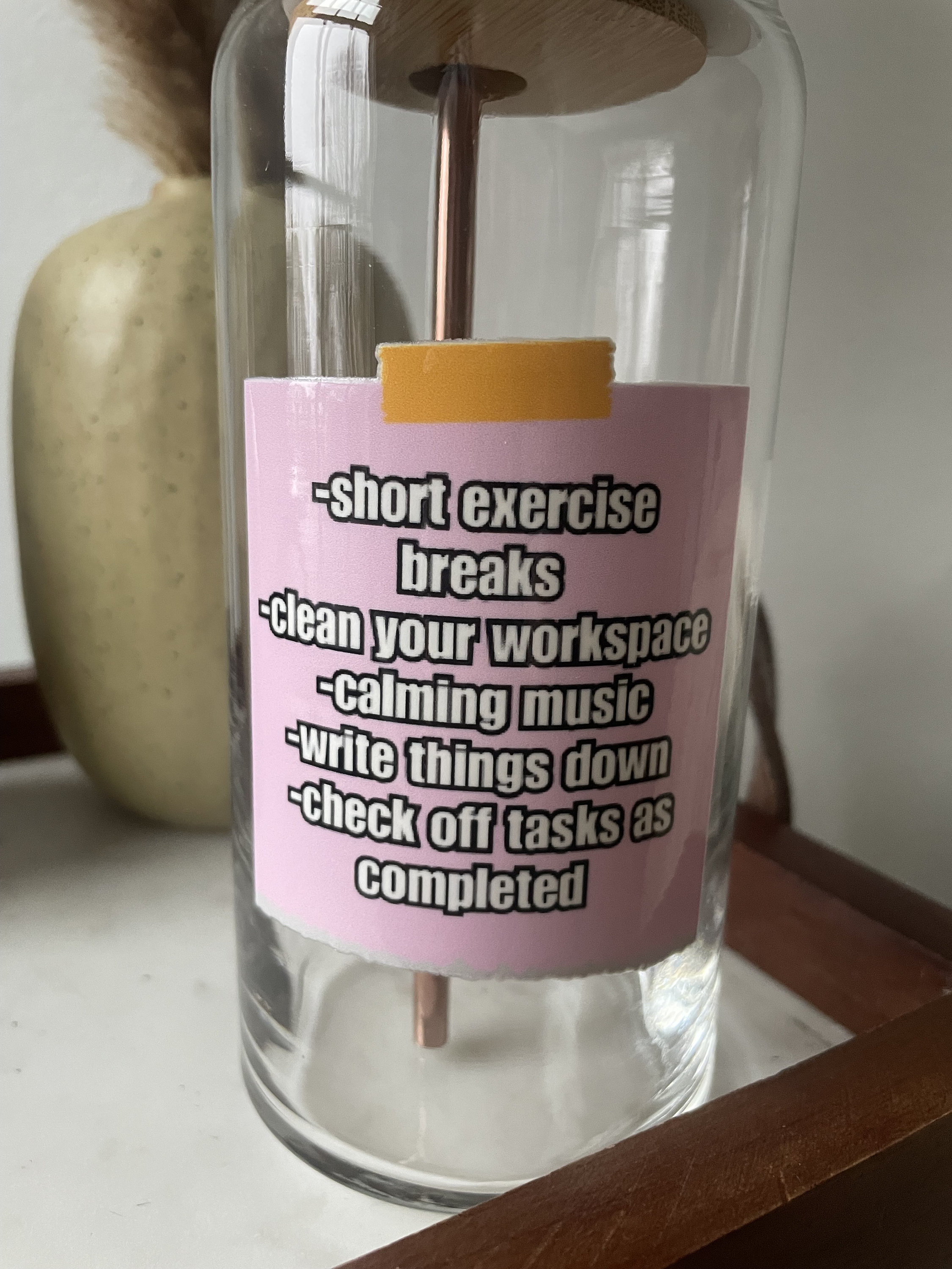 Distracted ADD/ADHD With Coping Skills 20oz Libbey Glass Cup - Etsy