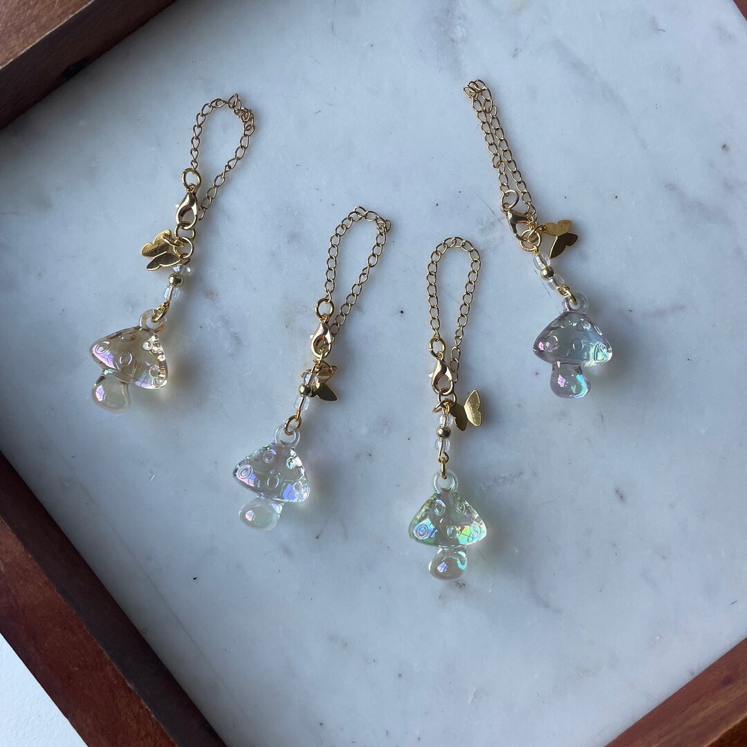 Mushroom Tumbler Handle Charm, Watertok, Tumbler Girl, Gift for Her ...