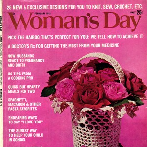 Woman's Day - February 1972 - PDF Magazine Digital Download - Vintage ...