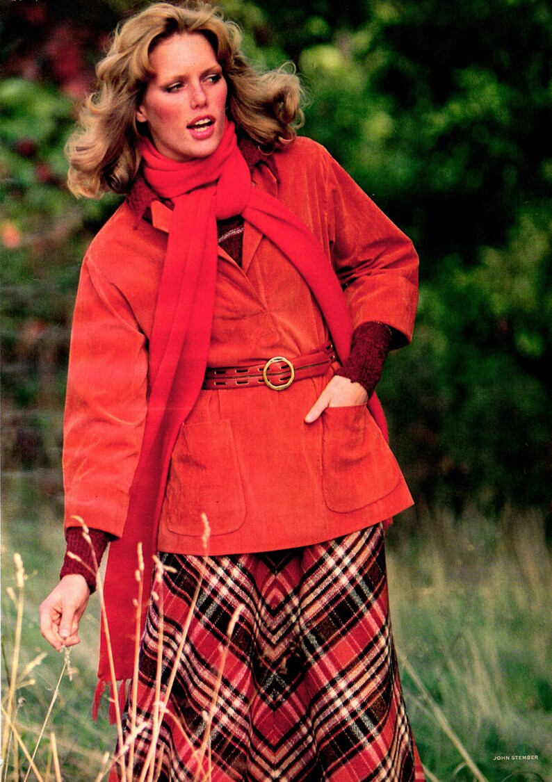 Glamour Magazine - January 1975 - Digital PDF Vintage Fashion Magazine ...