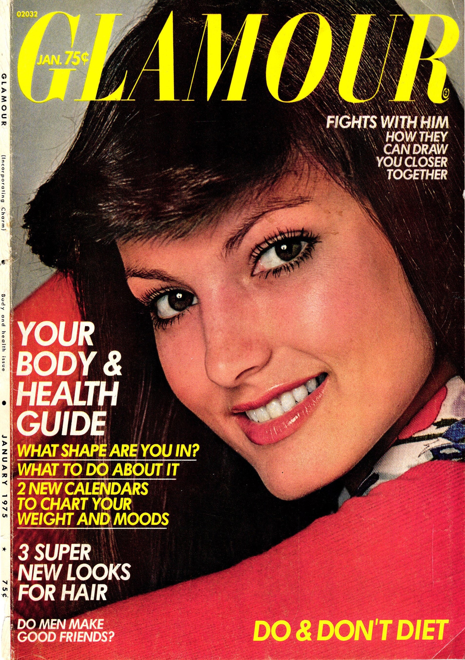 Glamour Magazine - January 1975 - Digital PDF Vintage Fashion Magazine ...