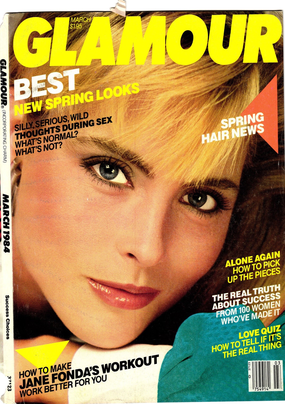Glamour Magazine-march 1984 - PDF Magazine Digital Download - Kim ...