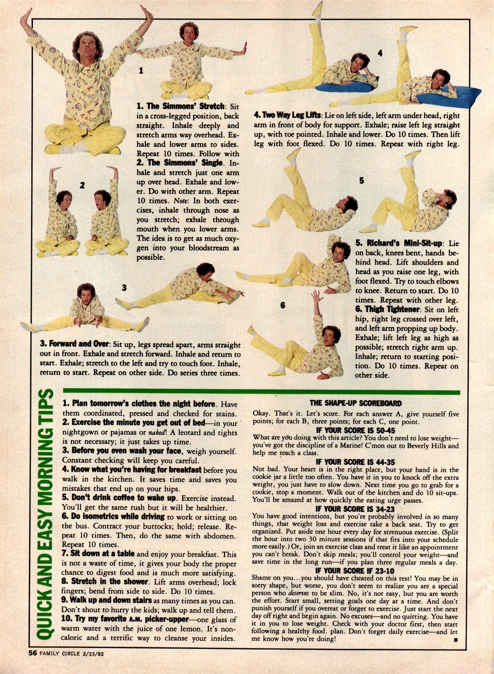 Family Circle - Feb. 23, 1982 - Digital PDF Magazine - Vintage Women's ...