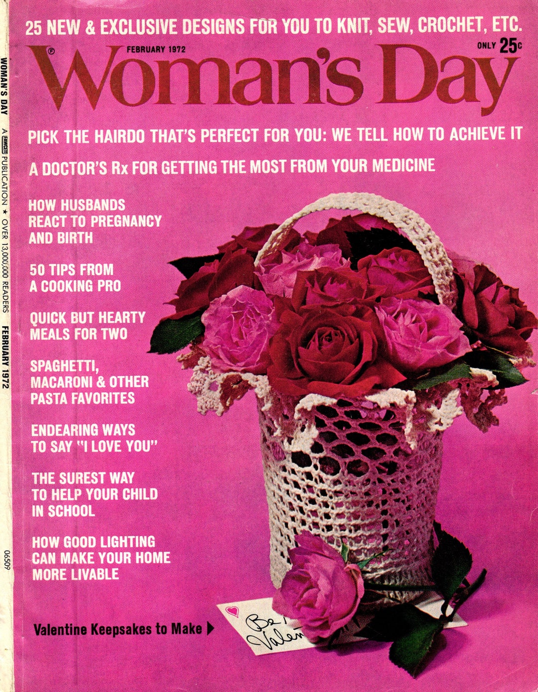 Woman's Day - February 1972 - PDF Magazine Digital Download - Vintage ...