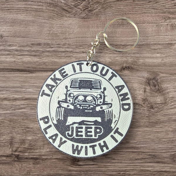 Jeep Keychain - Etsy