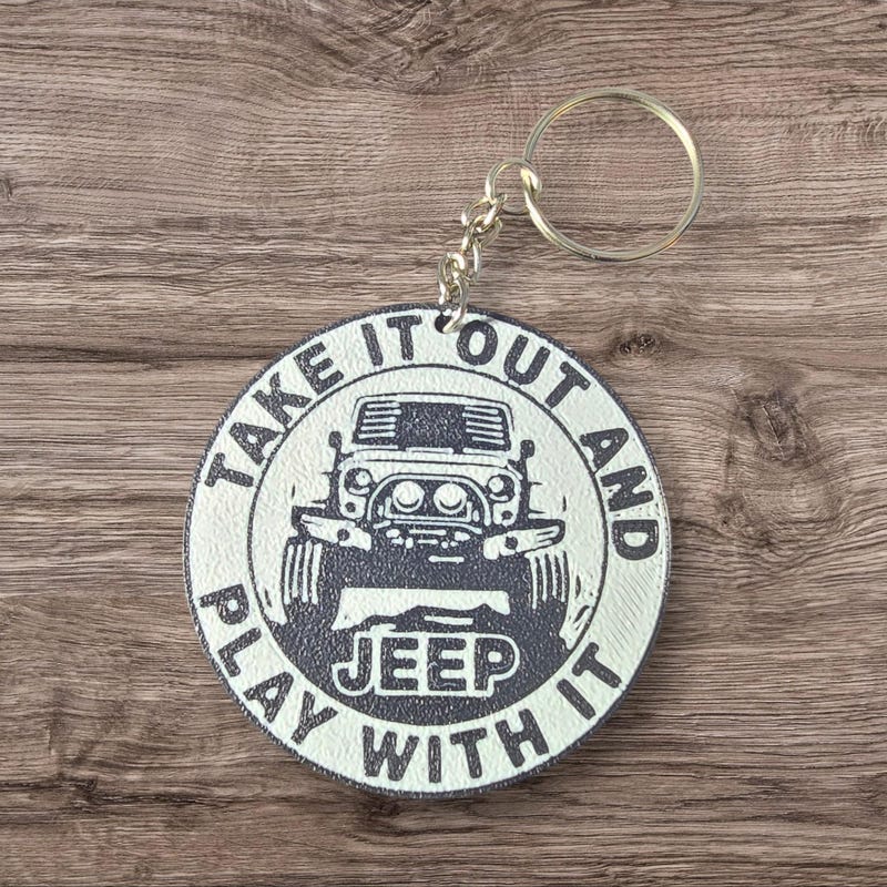 Jeep Keychain - Etsy