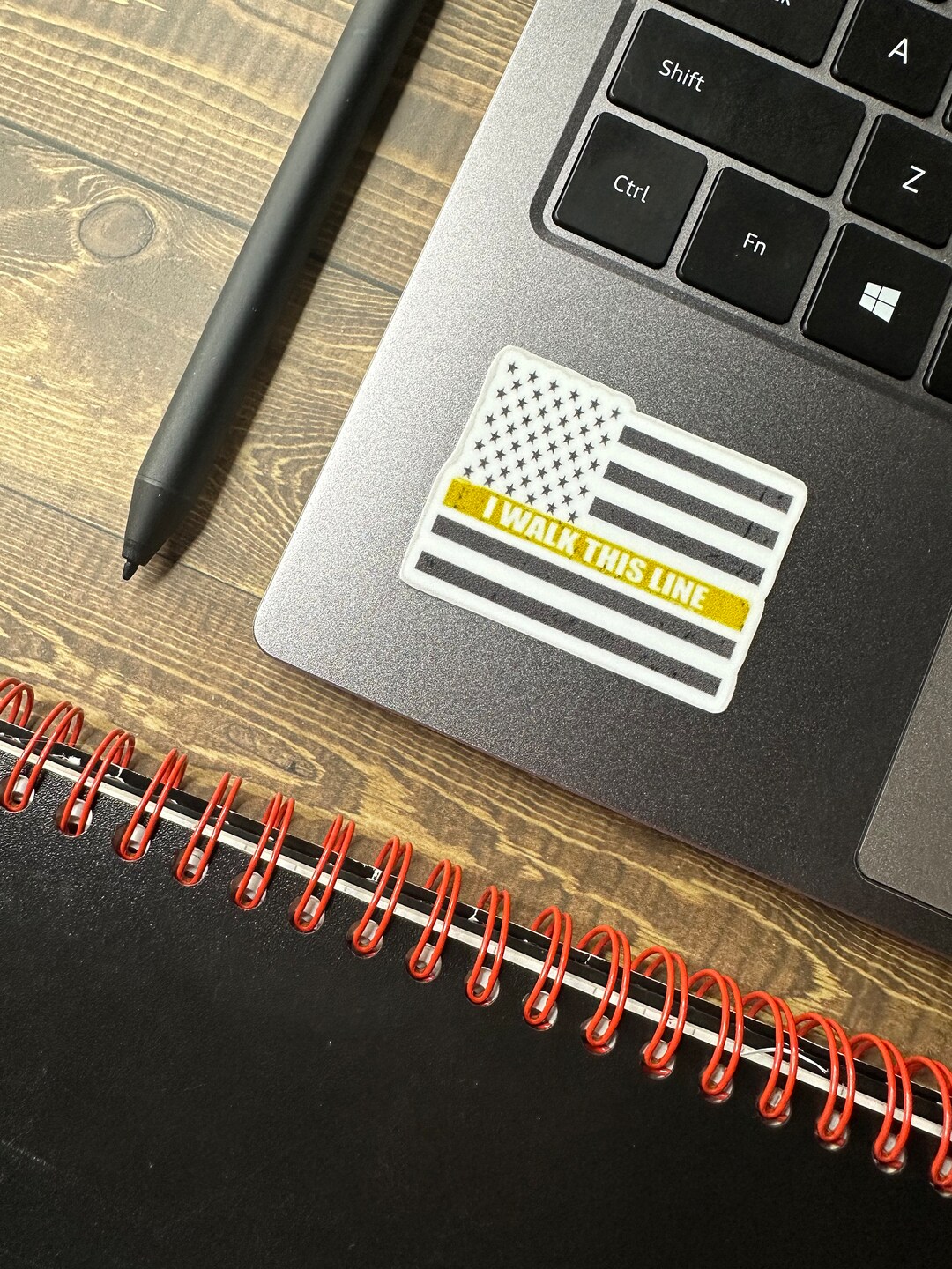 I Walk This Line, Thin Yellow Line Stickers, 911 Dispatcher Stickers ...