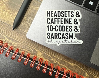 Dispatch Sticker, Dispatcher Sticker, Mini Stickers, Thing Gold Line ...