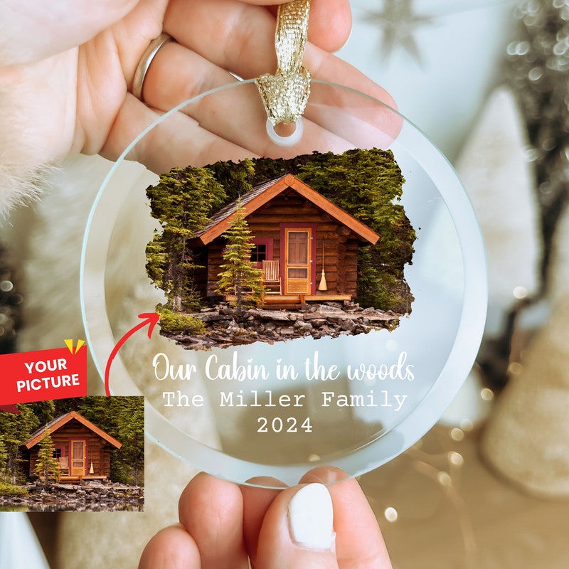Cabin Ornament - Etsy