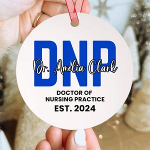 Dnp Ornament Dnp Graduation Gifts Doctor of Nursing Practice Graduation ...