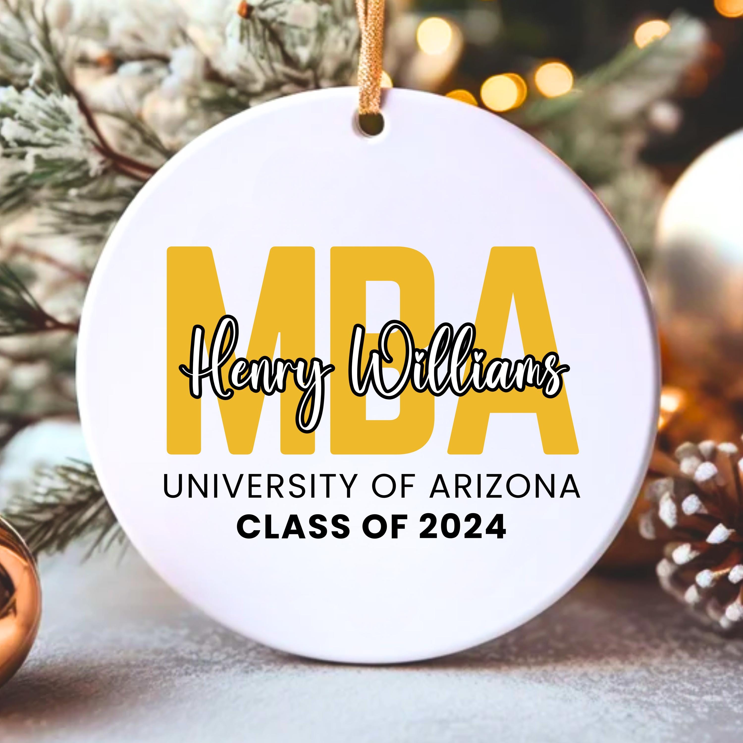 MBA Graduation Gift MBA Ornament Mba Grad Gifts MBA Graduation Ornament ...