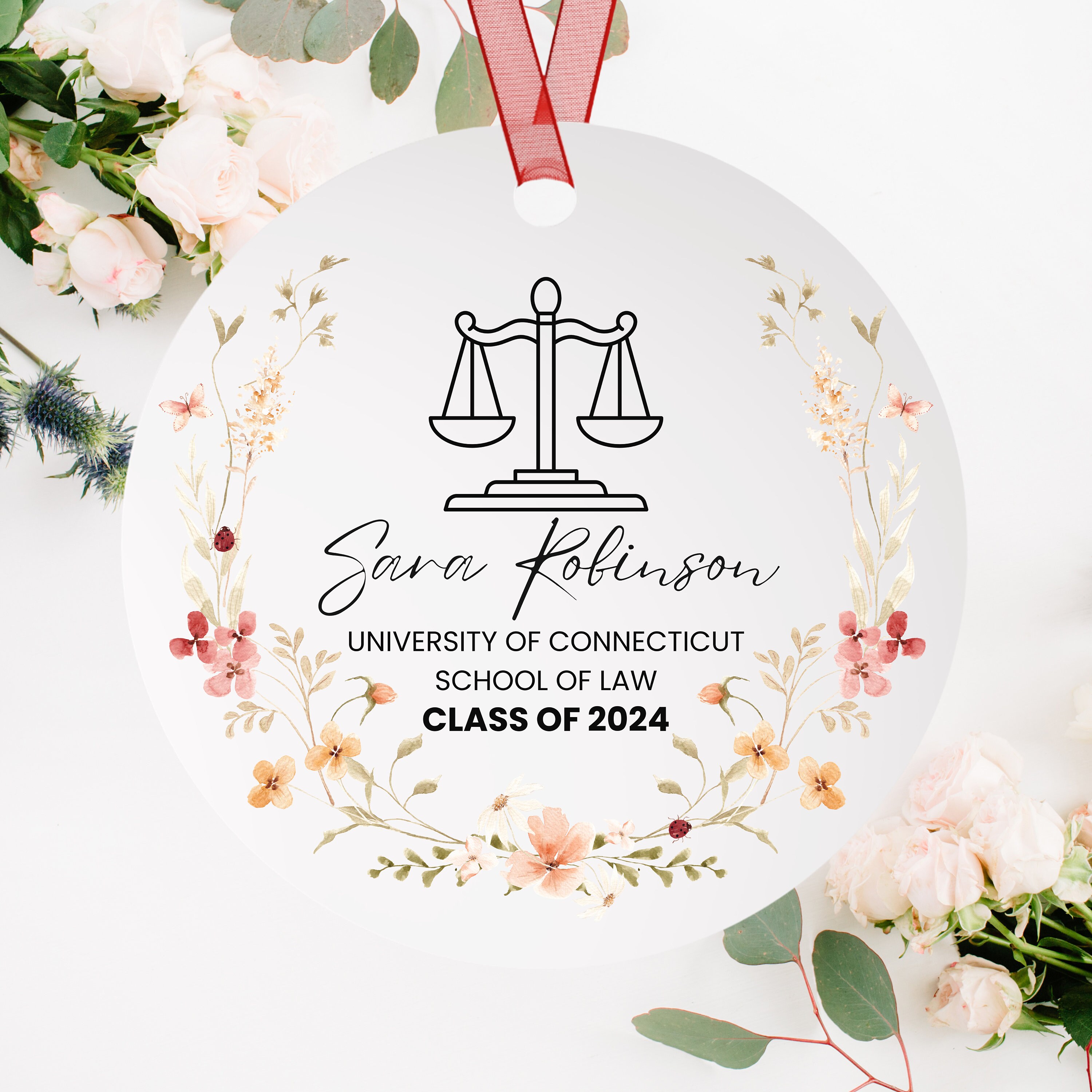 Lawyer Graduation Ornament Christmas Lawyer Ornament Lawyer Graduation ...