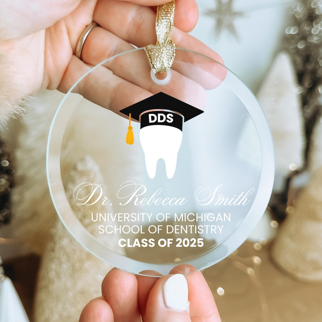 Dental Gifts, DDS Gift, RDH Grad Ornament, Dental Student Gift, New ...