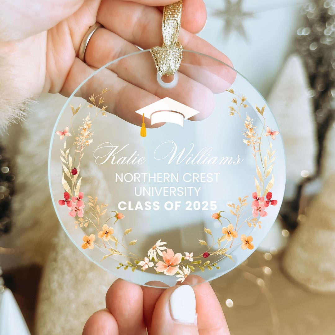 Graduation Gift Unique Graduation Ornament University College Student ...