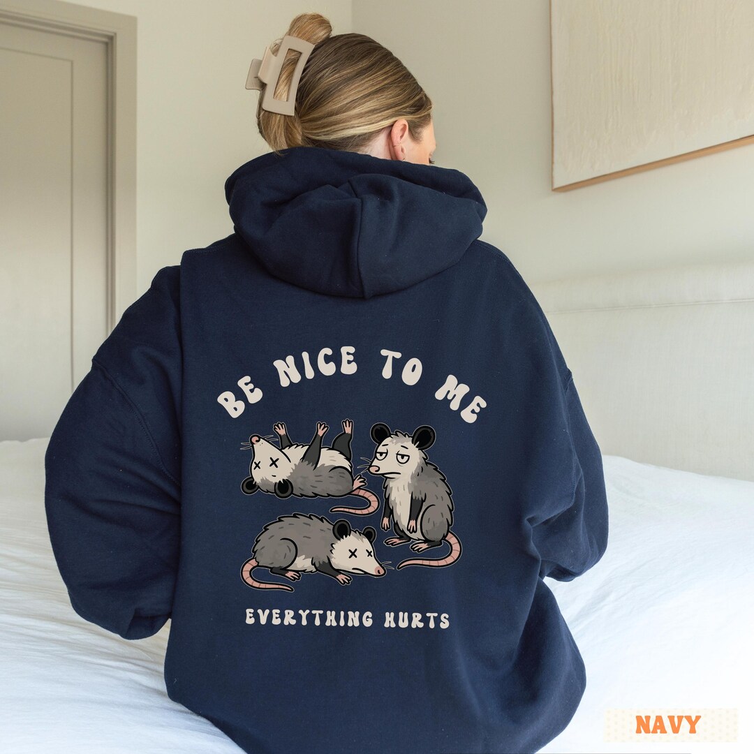 Chronic Illness Hoodie, Possum Sweatshirt, Flare Day Gift, Ehlers ...