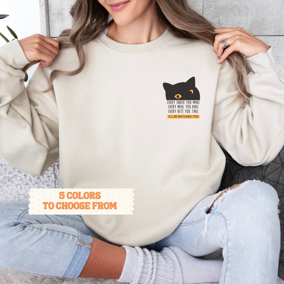 Cat Mama Sweatshirt, Funny Cat Sweatshirt Pocket Design, Gift for Cat ...