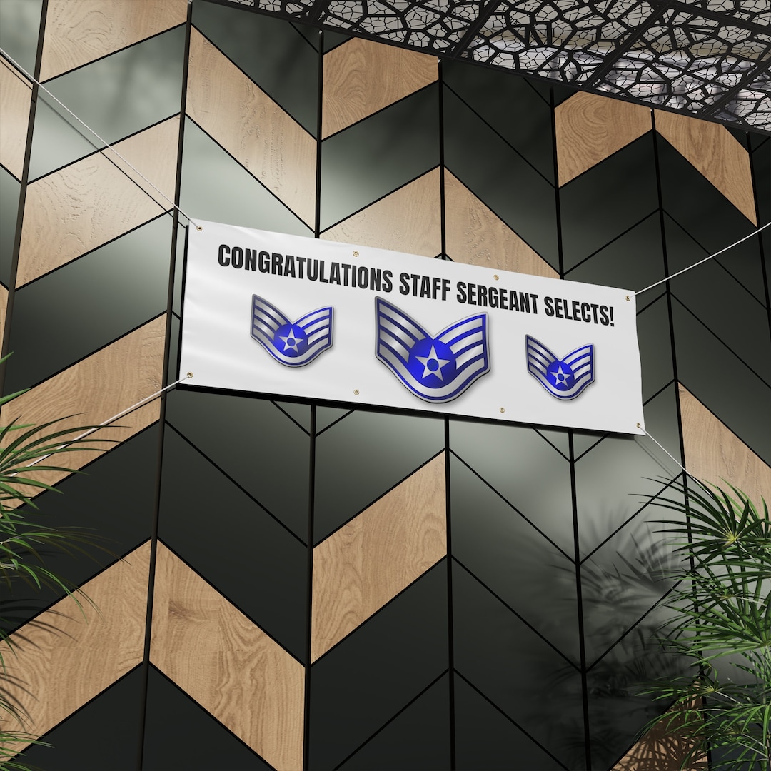 Military Congratulations Matte Banner - Etsy