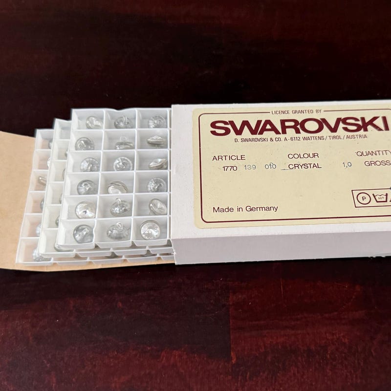 Crystal Buttons - Etsy