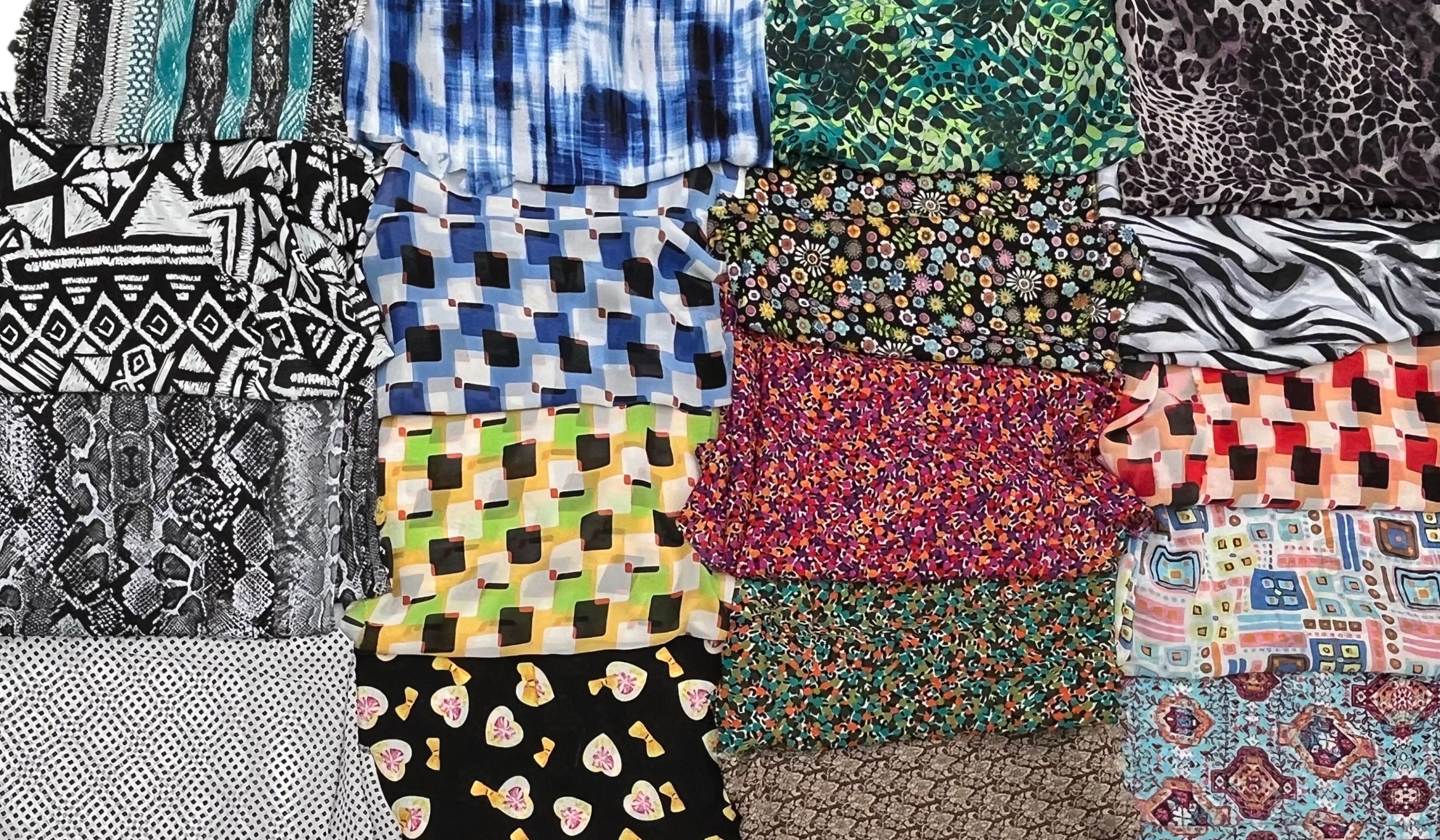 2 Color Options Cheetah Chiffon Pattern Sold by the Yard Dress Goods ...