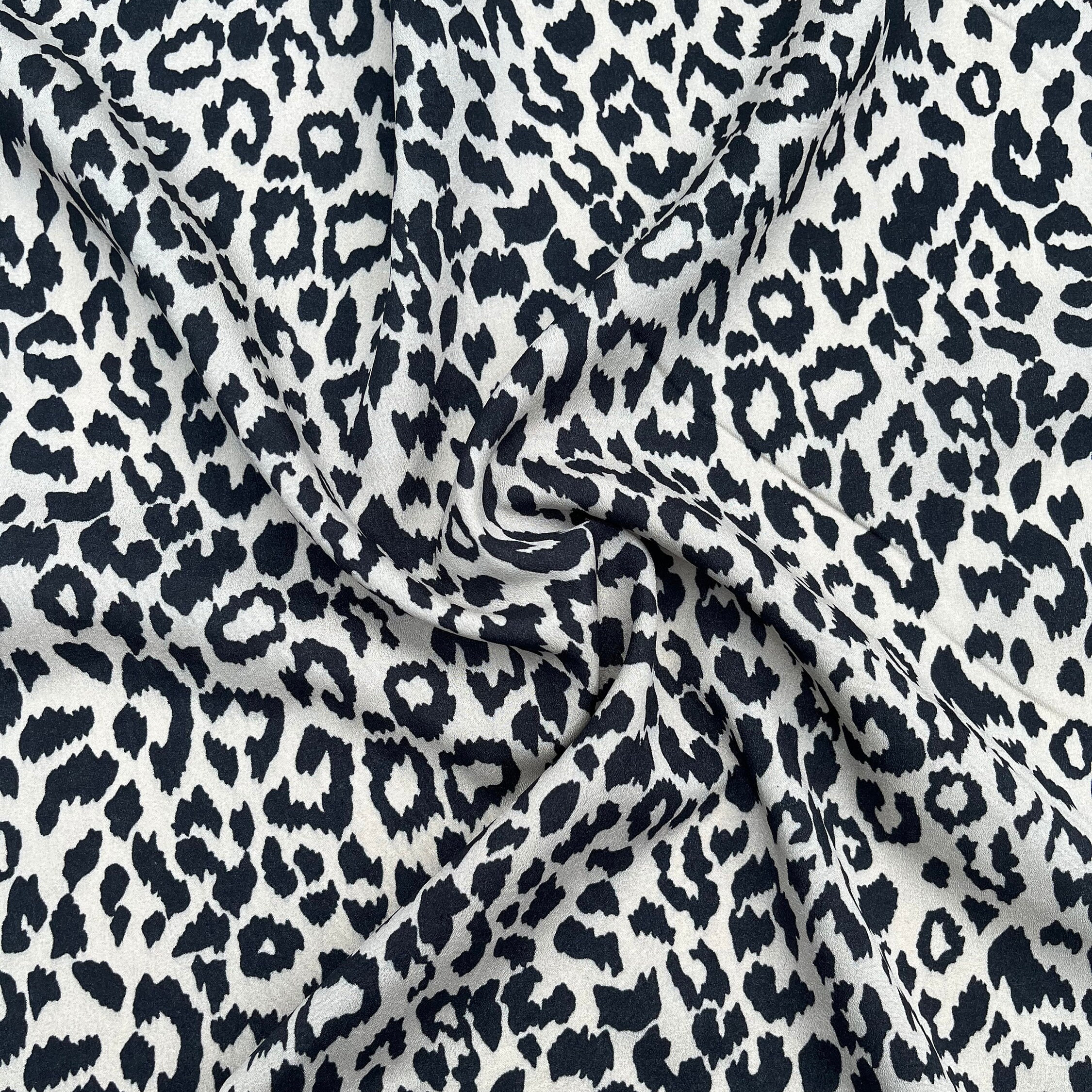 2 Color Options Cheetah Chiffon Pattern Sold by the Yard Dress Goods ...