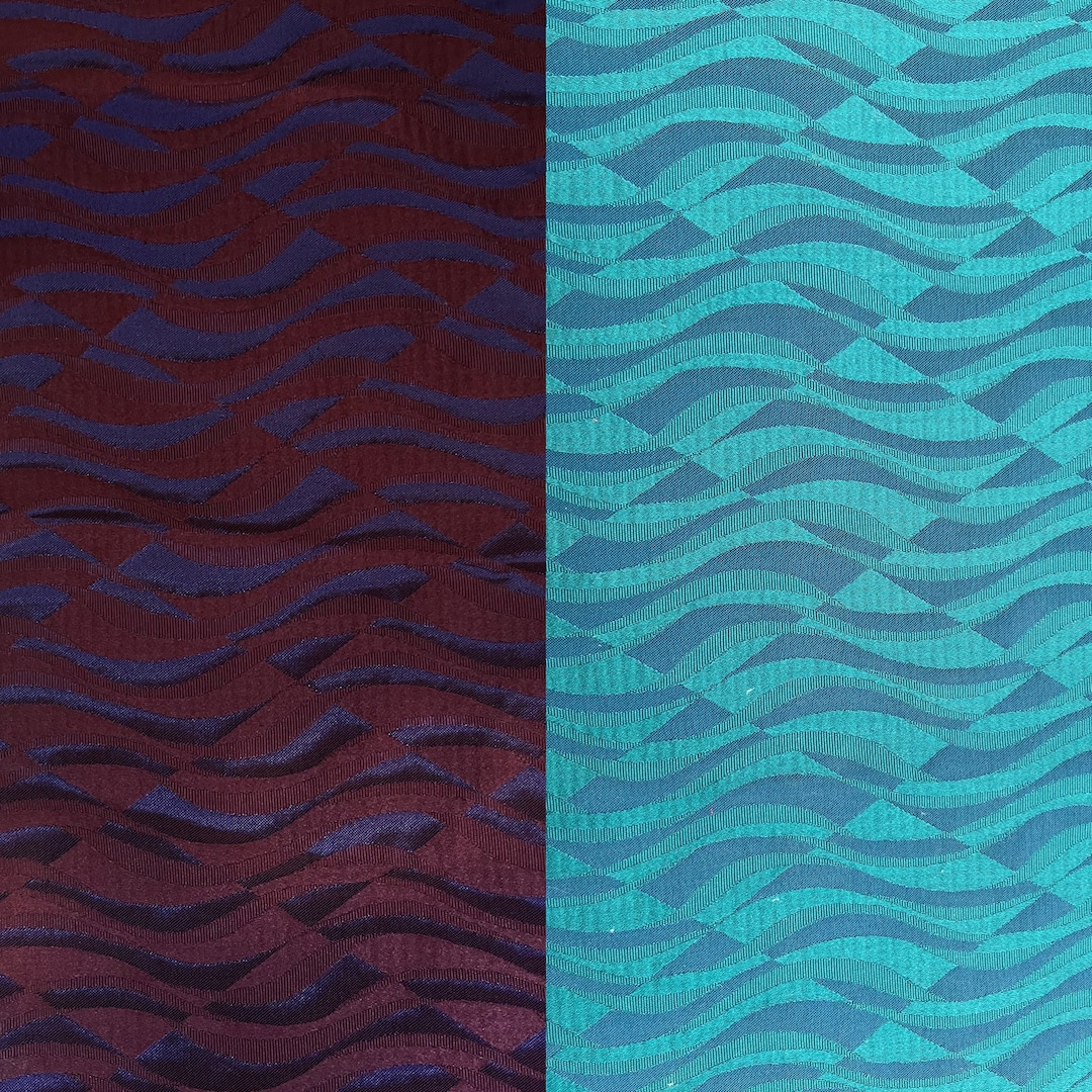 2 Color Options | Retro Jacquard Upholstery Sold by the Yard ...