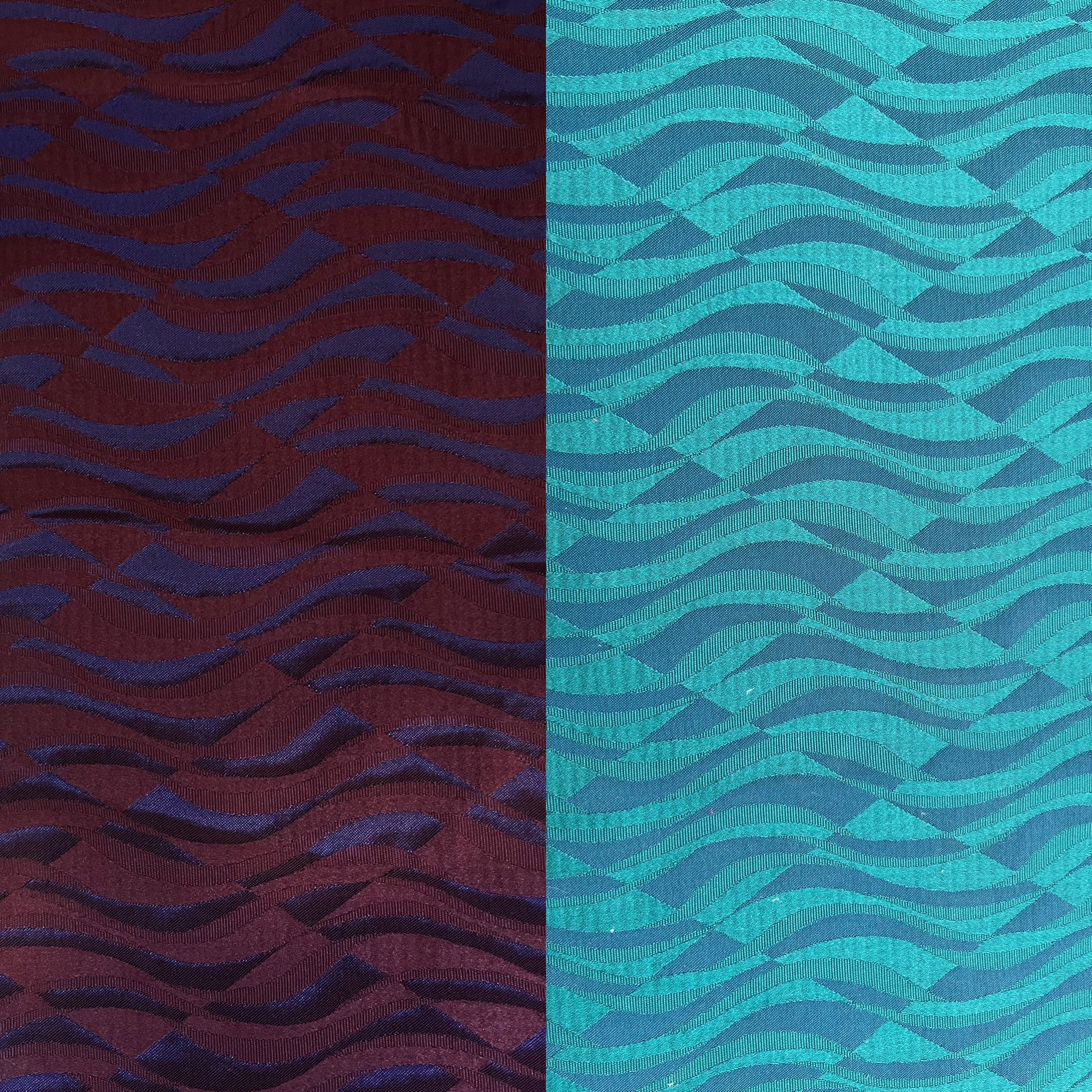 2 Color Options Retro Jacquard Upholstery Sold by the Yard Furniture ...