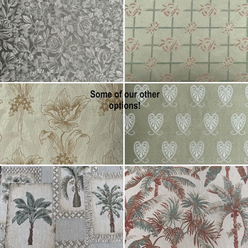 Vintage Inspired Pattern Jacquard Upholstery | Pillows | Free Swatch - Etsy