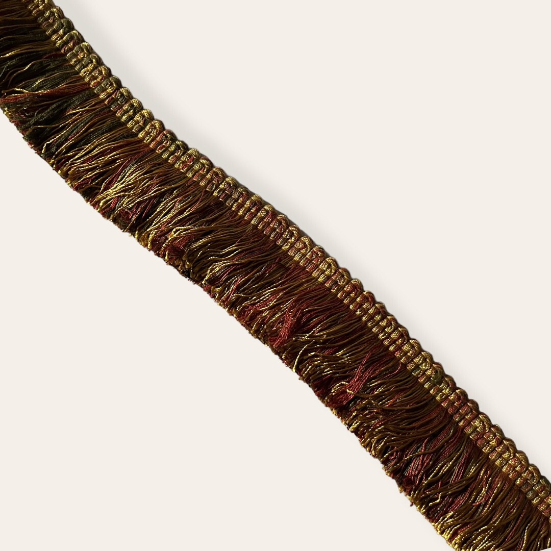 2" Multicolored Decorative Fringe | Trim | Upholstery Sold by the Yard ...