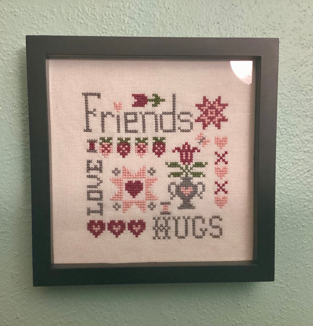 The Love of a Friend / Cross Stitch Pattern / PDF / Instant Download - Etsy