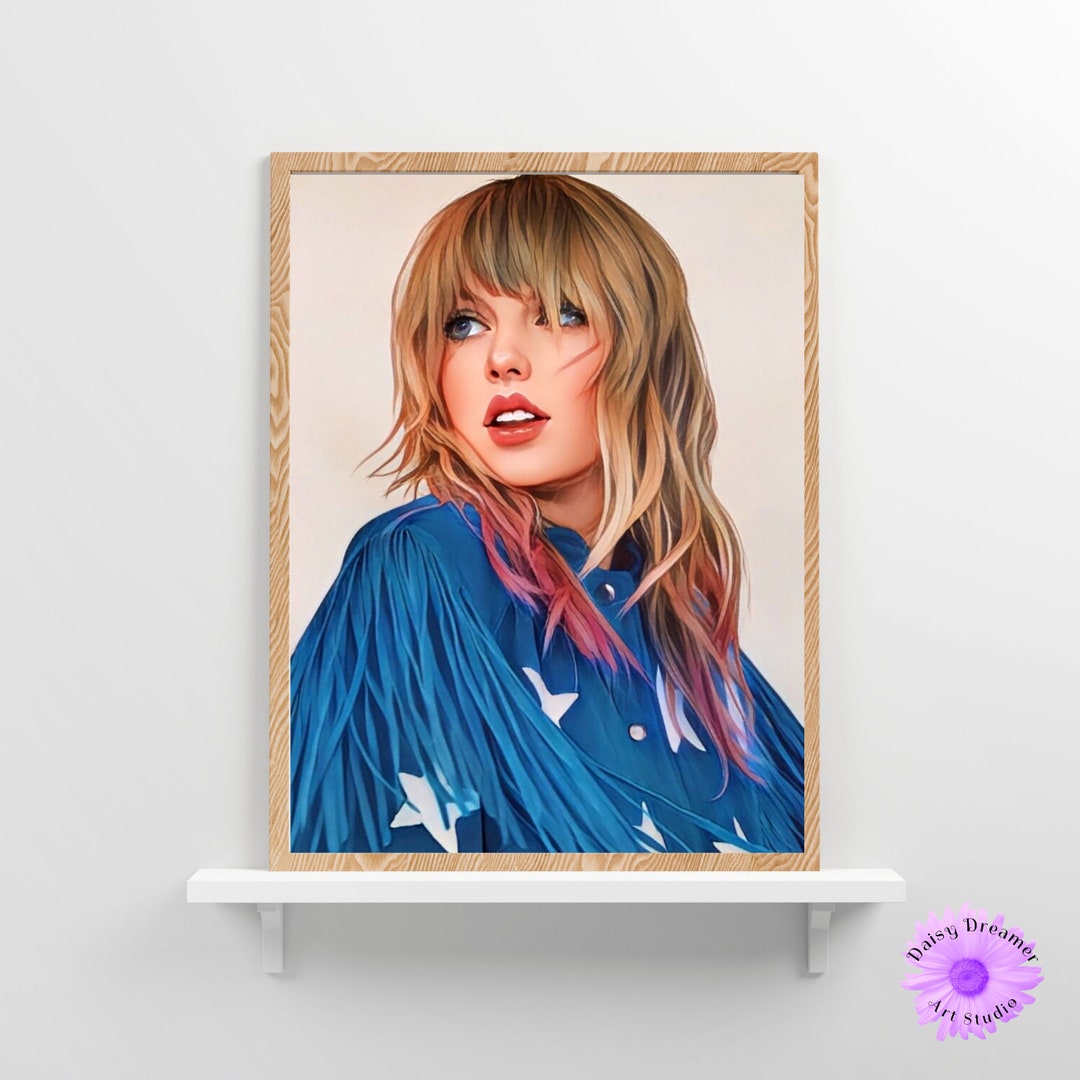 Taylor Swift Art Print Instant Digital Download Swiftie Merch Taylor ...