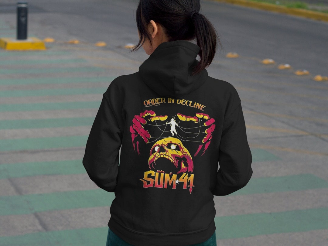 Sum 41 Hoodie Rock-metal Music Hoodie Pieces Still Waiting Fat Lip Sum ...