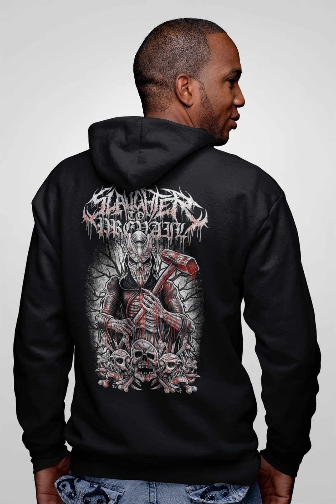 Slaughter to Prevail Hoodie Metal Music Demolisher Bratva 1984 Baba ...