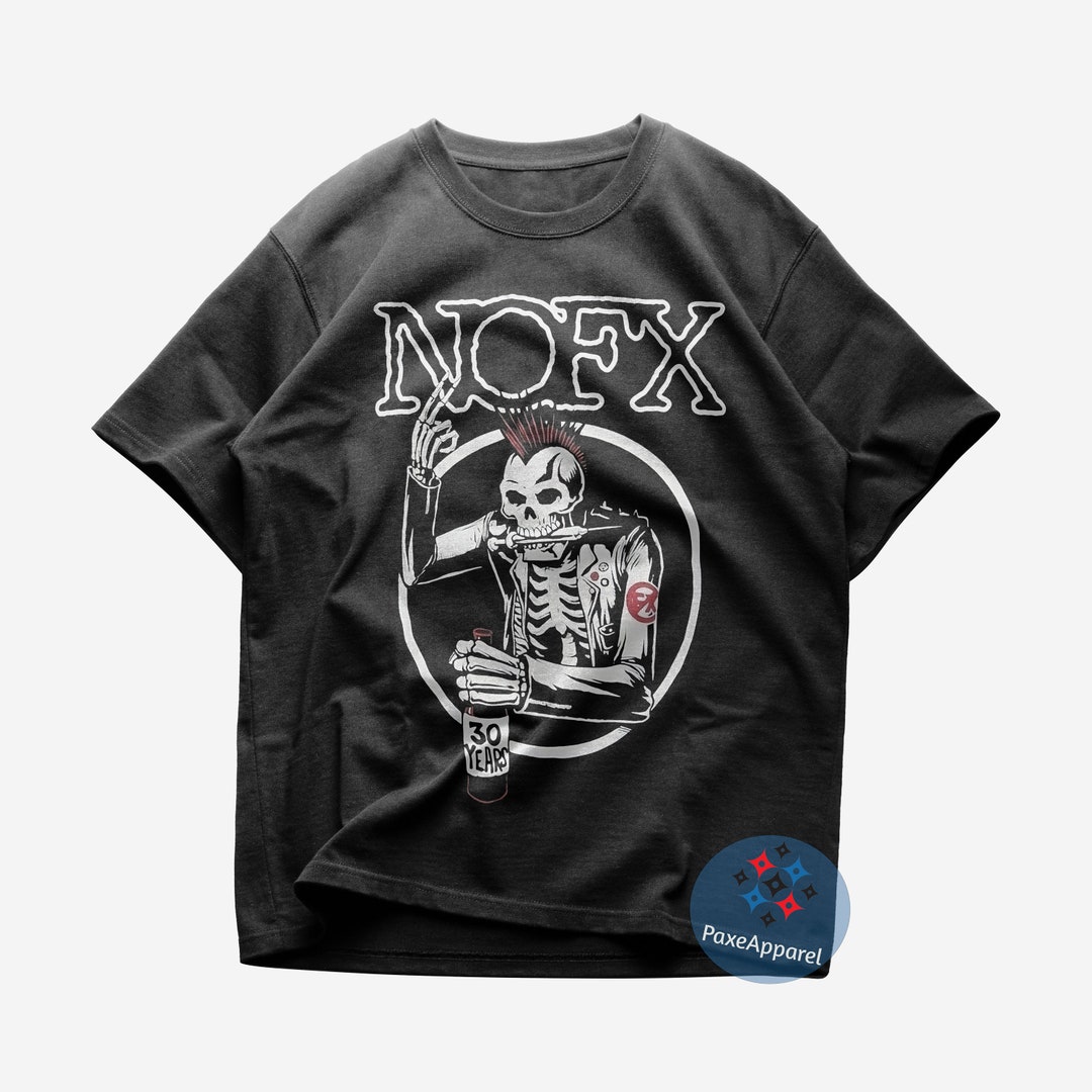 NOFX T-shirt Punk-rock Music Shirt Linoleum Don't Call Me White Punk in ...