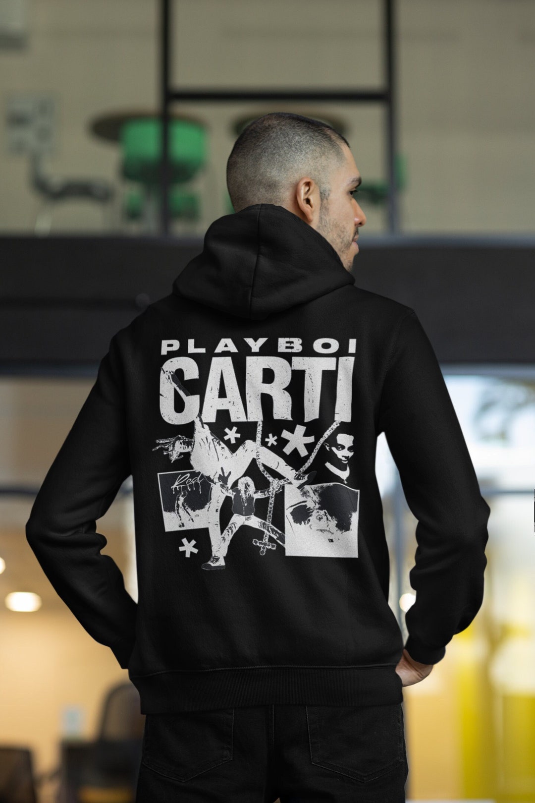 Playboi Carti Hoodie Rap Music Hoodie Sky Miss the Rage Popular Playboi ...