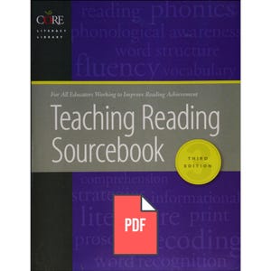 Teaching Reading Sourcebook Third Edition Full Ebook - Etsy